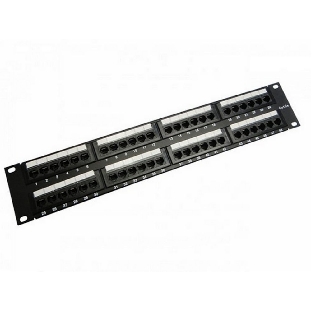 Patch Panel 48 Portas CAT5e WT2029A/110-48P