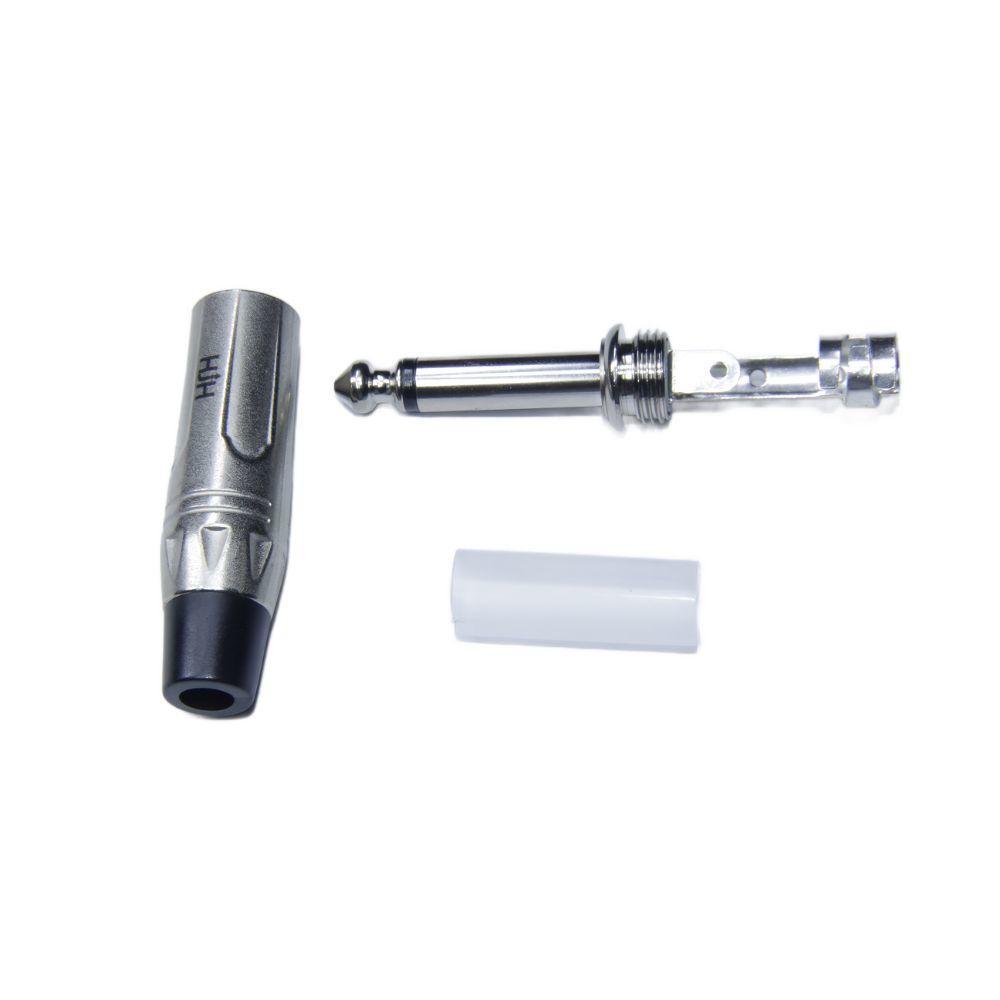Conector Plug P10 Mono Metal
