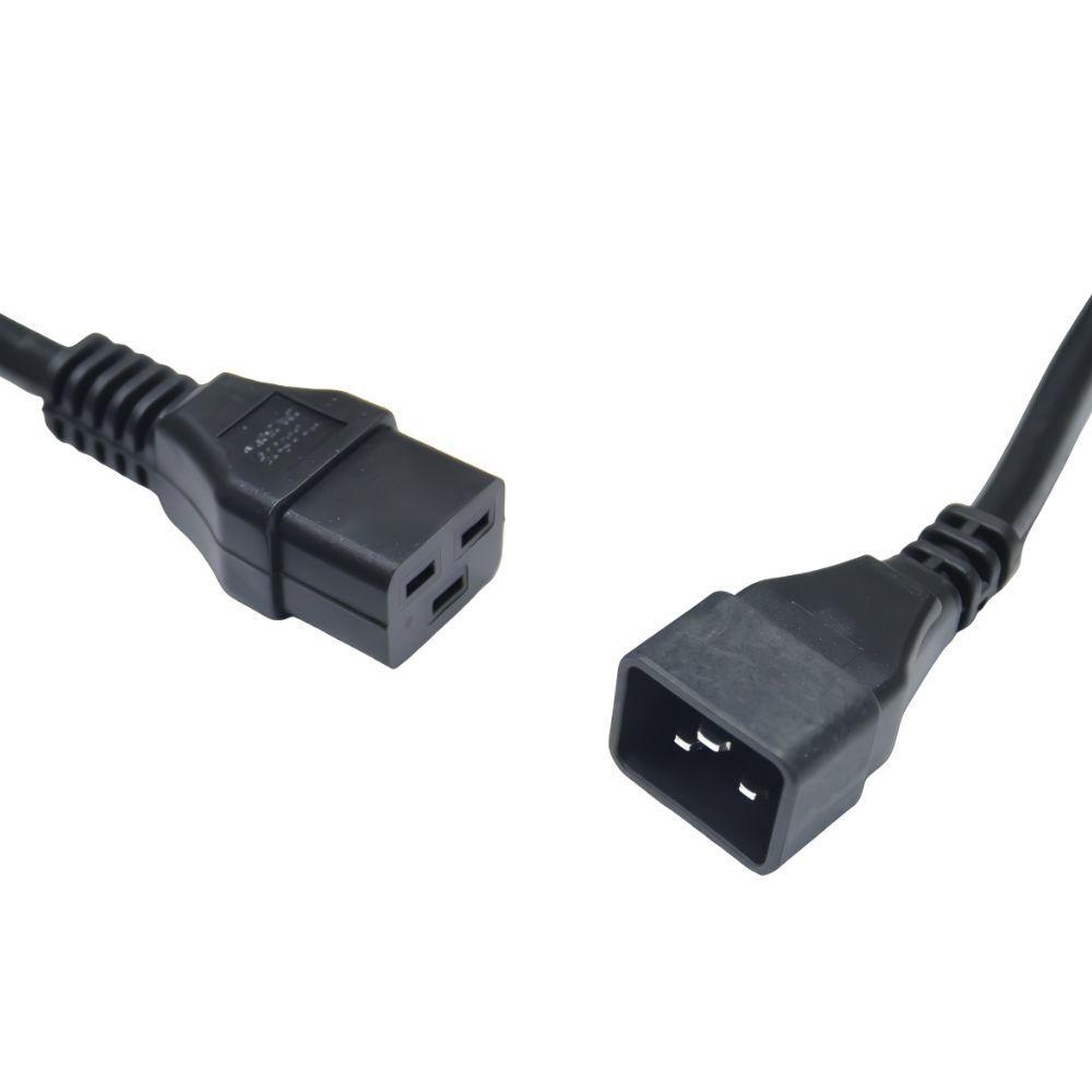Cabo de Força IEC C19 x C20 20A 2,0 Metros