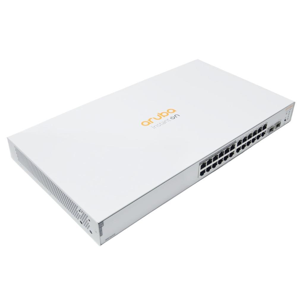 Switch 24 Portas Gigabit 2 SFP e 12 Portas POE 1830 JL813A