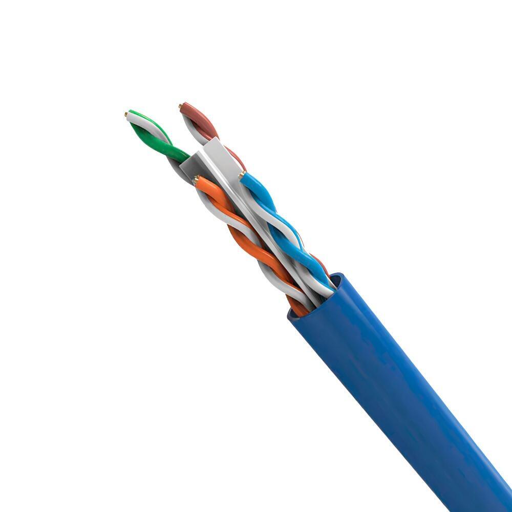 Cabo de Rede CAT6 U/UTP CM Multilan Azul 305 Metros